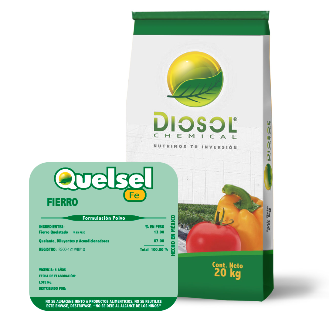 Quelsel Fe 13% - Quelatos Diosol